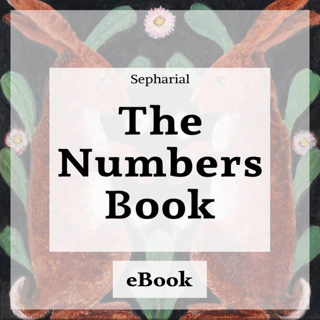 The Numbers Book - Ebook [digital Download] - Etsy UK