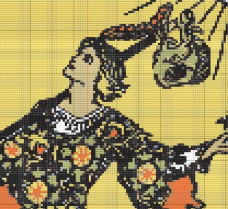 The Fool - Tarot Card Complex Cross Stitch - PDF Pattern Chart - Etsy