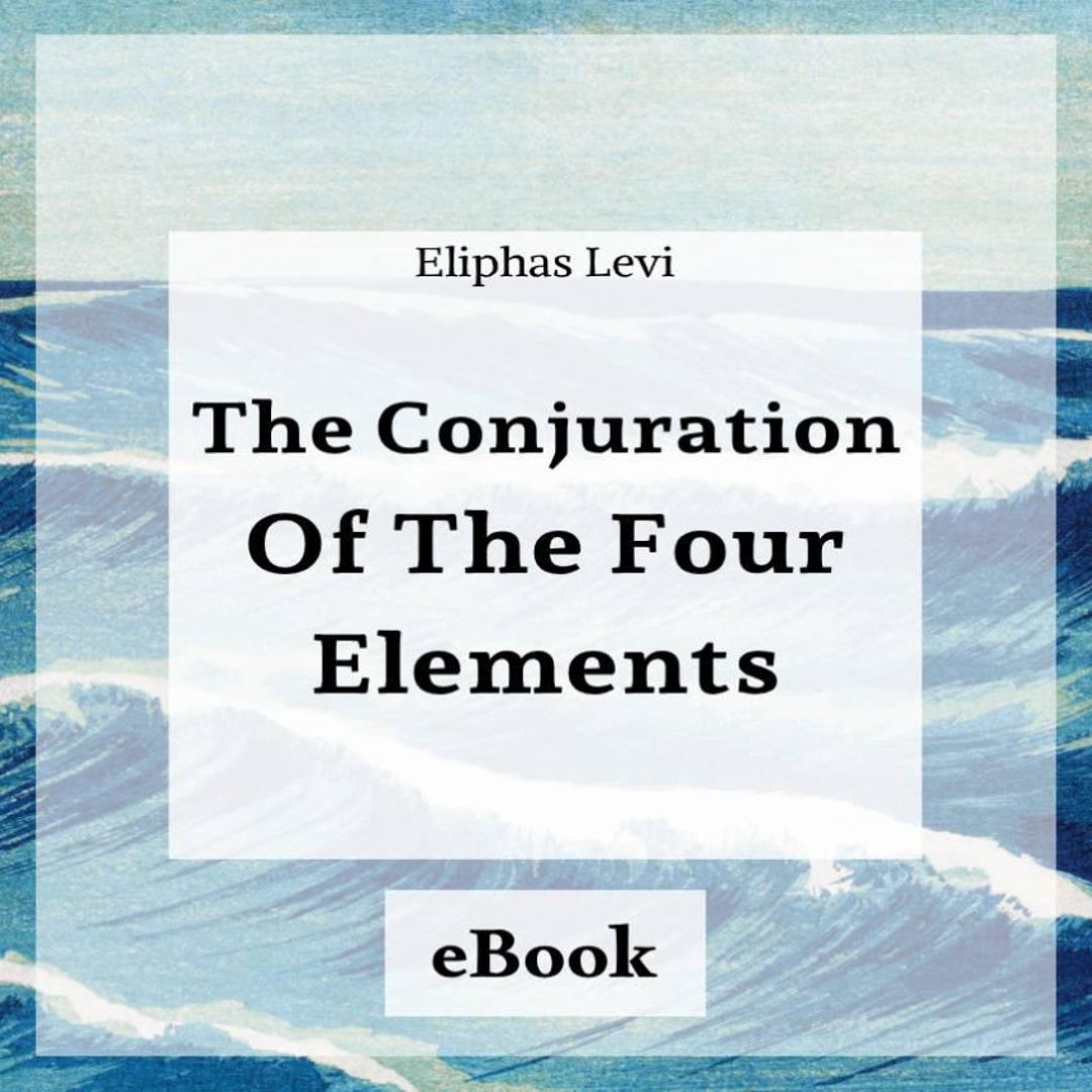 The Conjuration of the Four Elements - Etsy