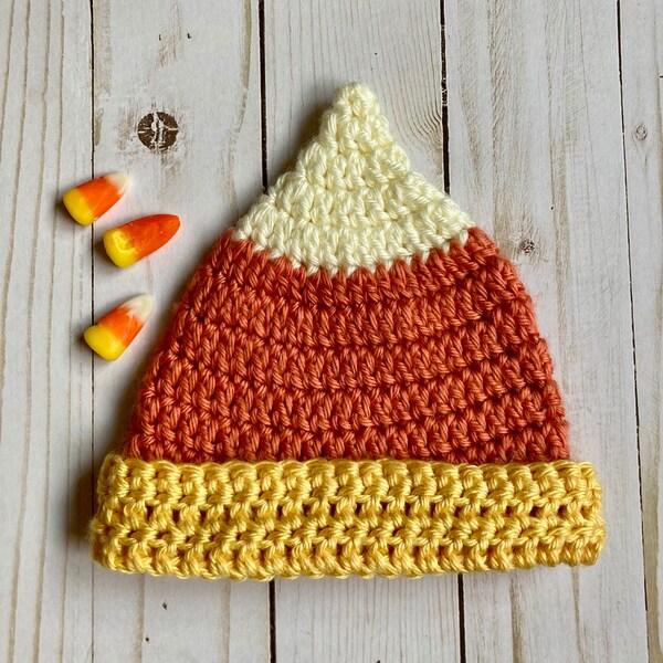 Baby Candy Corn Hat - Etsy