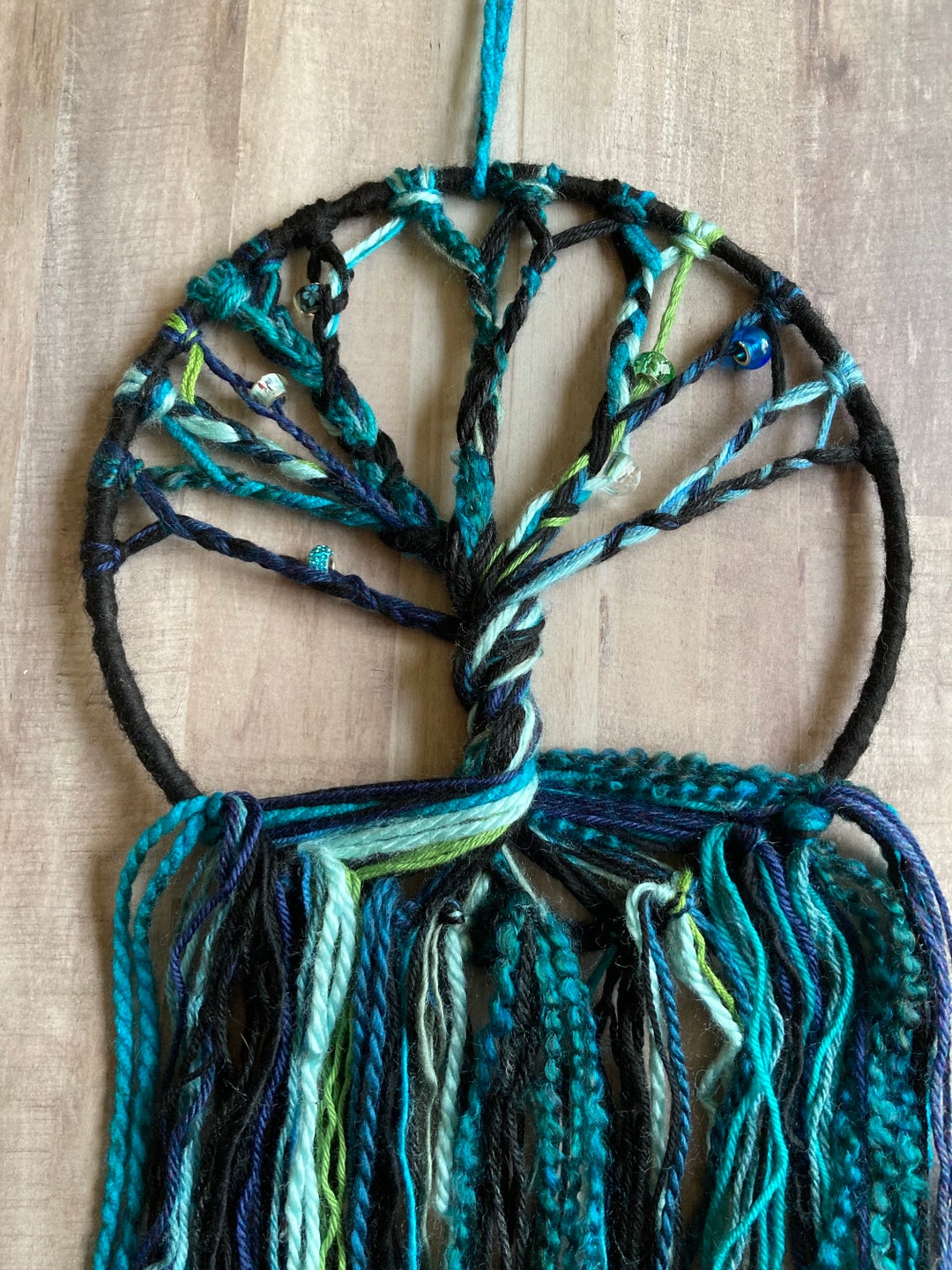 Tree of Life Yarn Wall Art - Boho Decor - Colorful and Unique - Etsy
