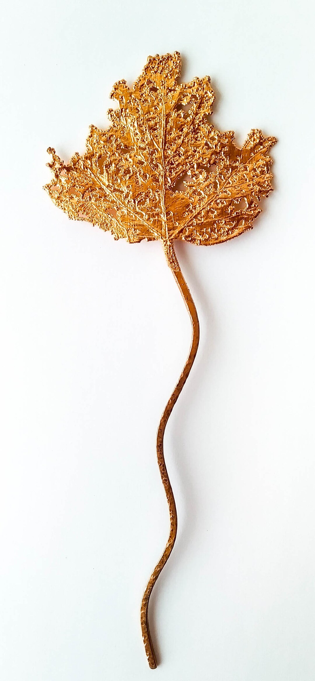 Natural Sheet Copper Hairpin, Flower Hair Comb, Wirewrapped Jewelry ...
