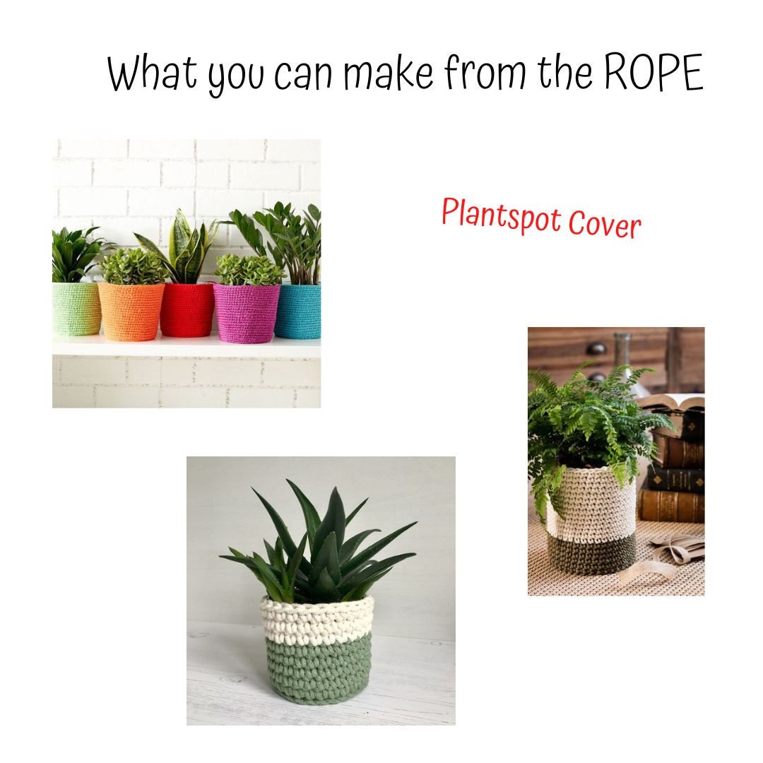 BROWN Colors Palette Rope Rope for Crocheting and Knitting - Etsy