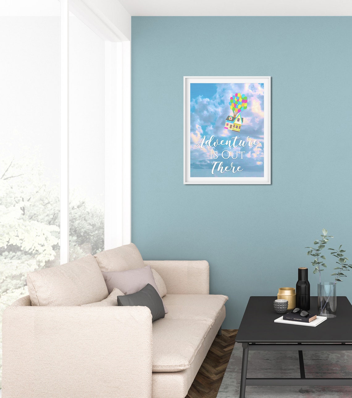 Adventure is Out There, Disney Art Print, Disney Wall Art, Disney Home ...