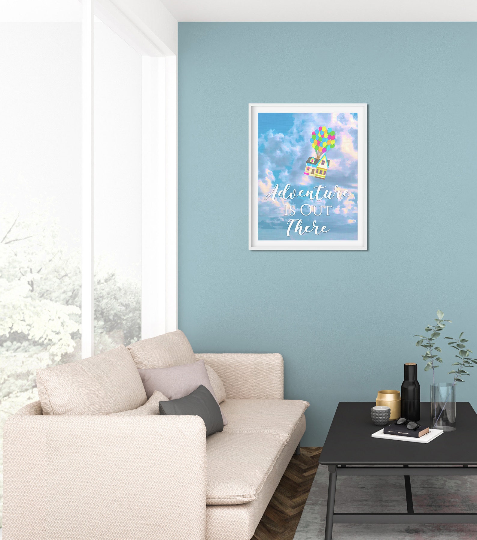 Adventure is Out There, Disney Art Print, Disney Wall Art, Disney Home ...