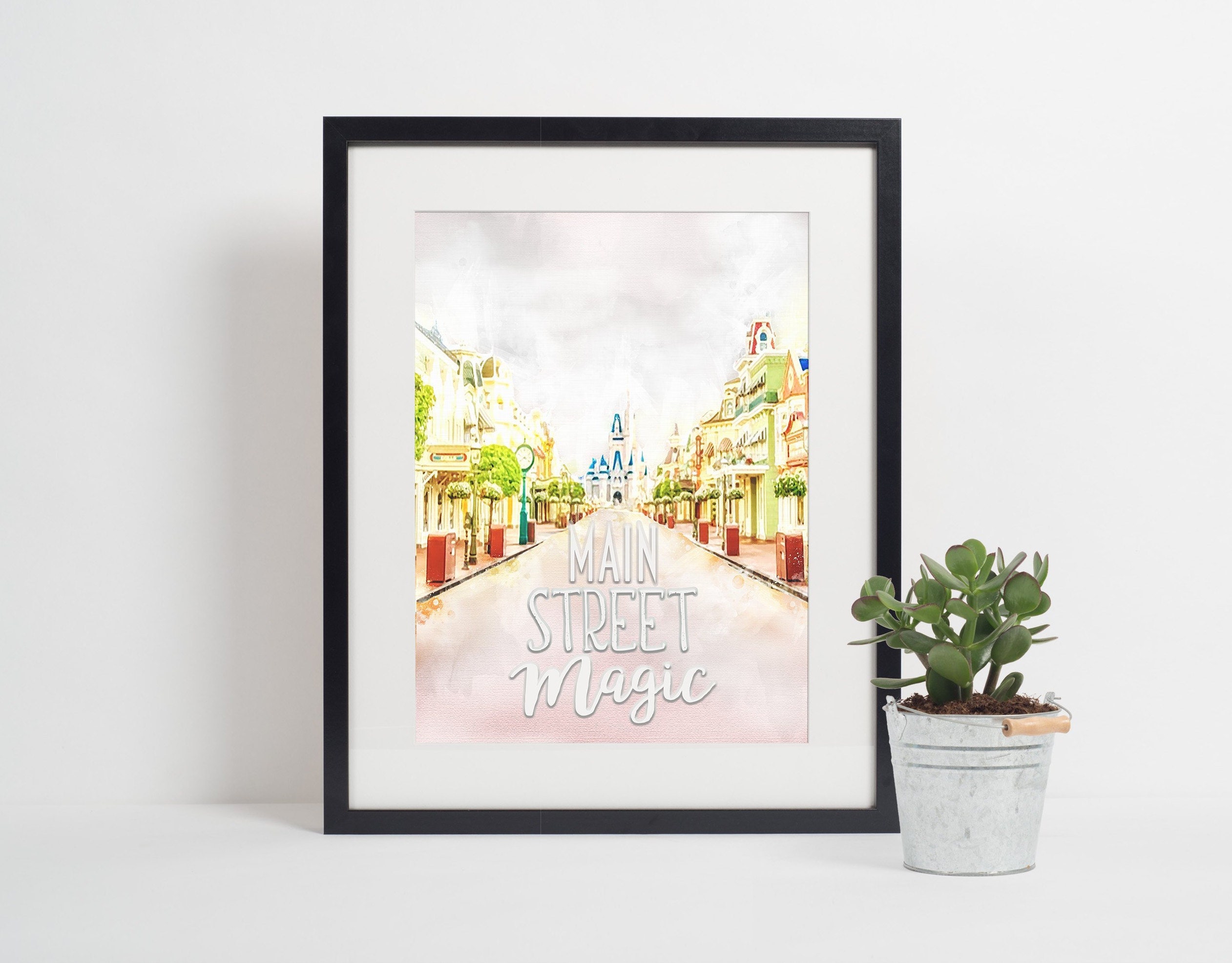 Walt Disney World Print: Main Street Magic Great for Disney - Etsy
