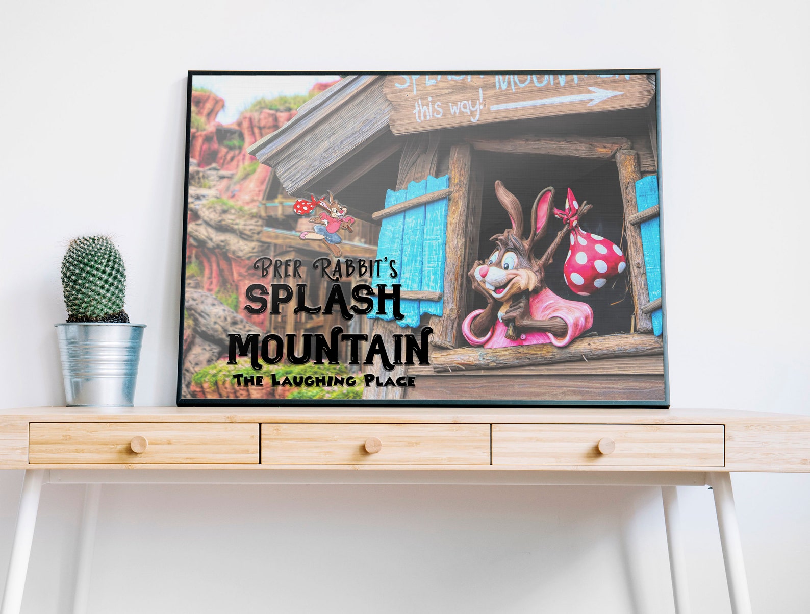 Disney Splash Mountain Art Print Walt Disney World | Etsy