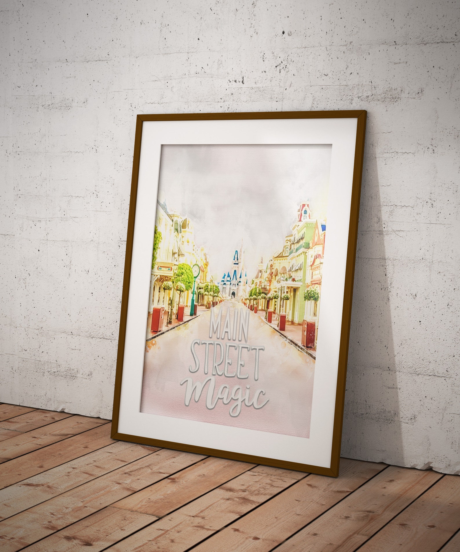 Walt Disney World Print: Main Street Magic Great for Disney - Etsy