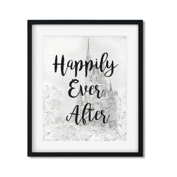Disneys Happily Ever After Poster - Etsy