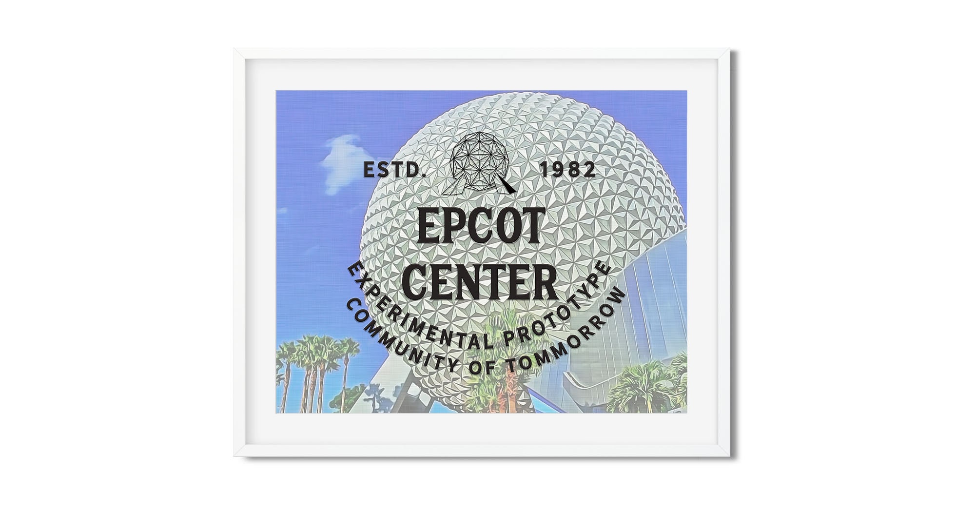 Disney Epcot Art Disney Wall Art Disney Home Decor Disney - Etsy