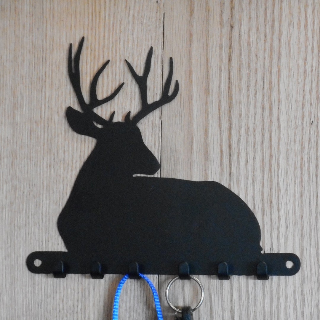 Buck Deer Resting Key Holder 4500001 - Etsy