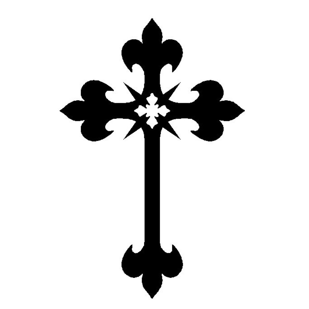 Gothic Cross Wall Art - Etsy