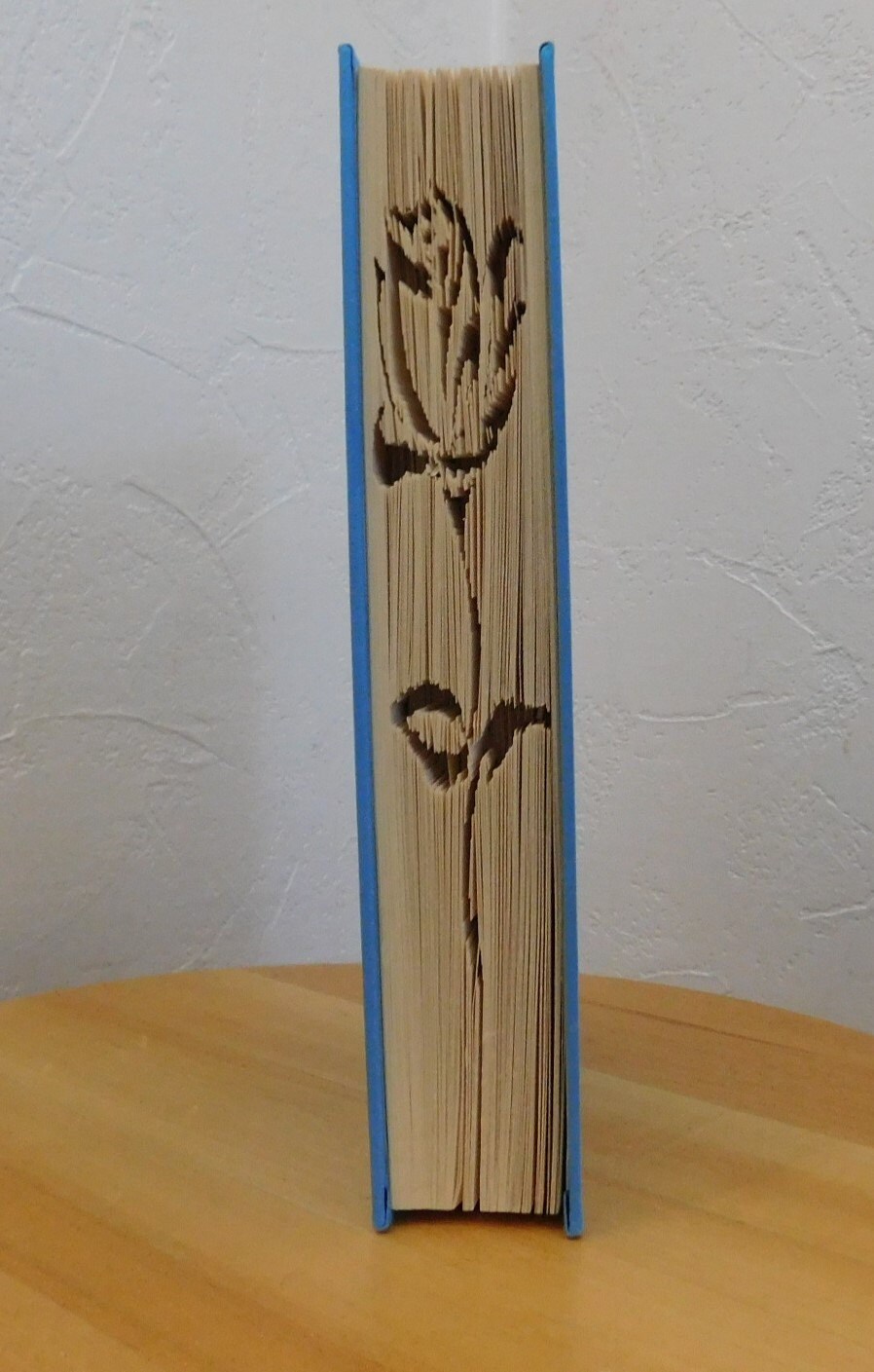 Rose Folded Book - Etsy