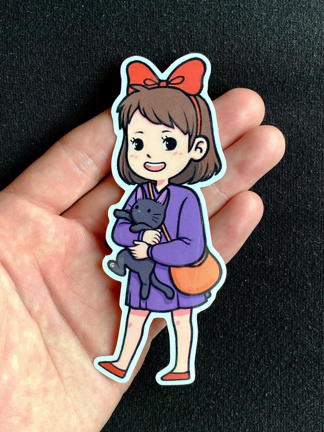 Kiki and Jiji Cat Sticker Vinyl - Etsy