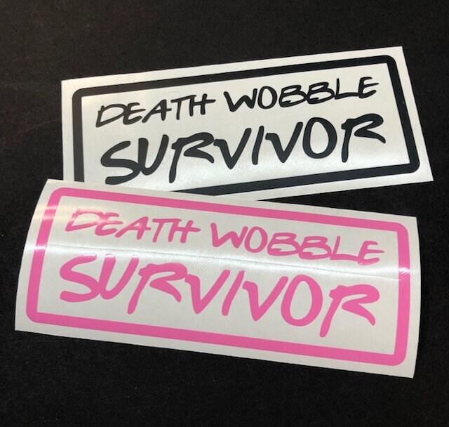 Death Wobble Survivor Decal | Etsy