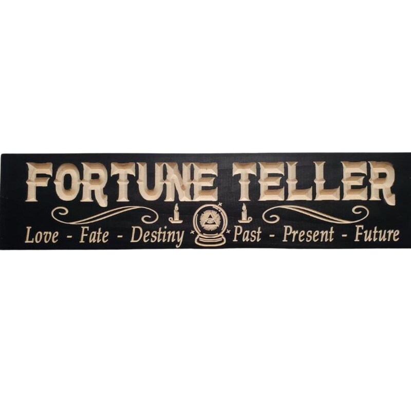 Fortune Teller Sign - Etsy