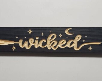 Wicked Wood Signs - Etsy