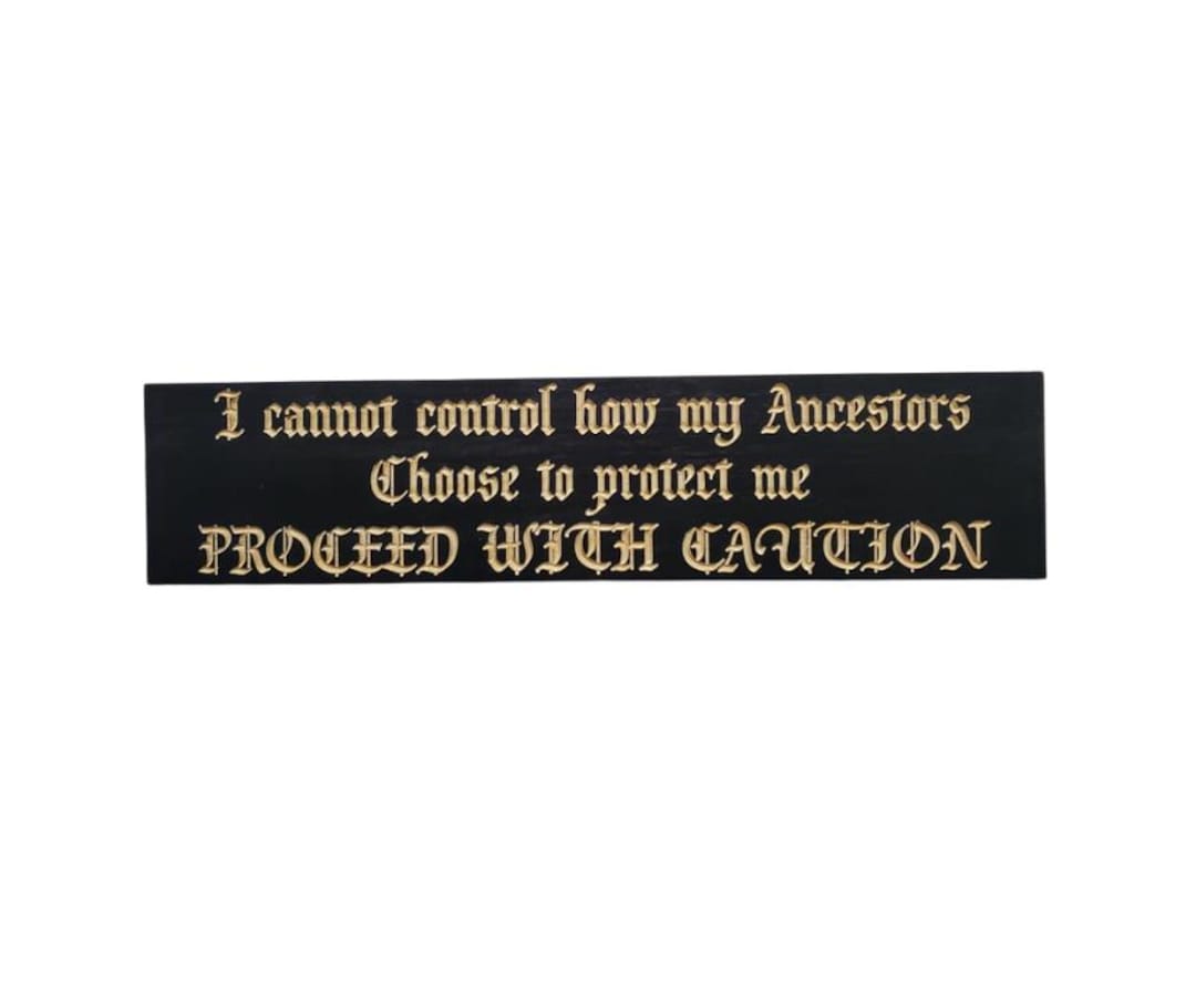 I Cannot Control How My Ancestors Choose to Protect Me Proceed With ...