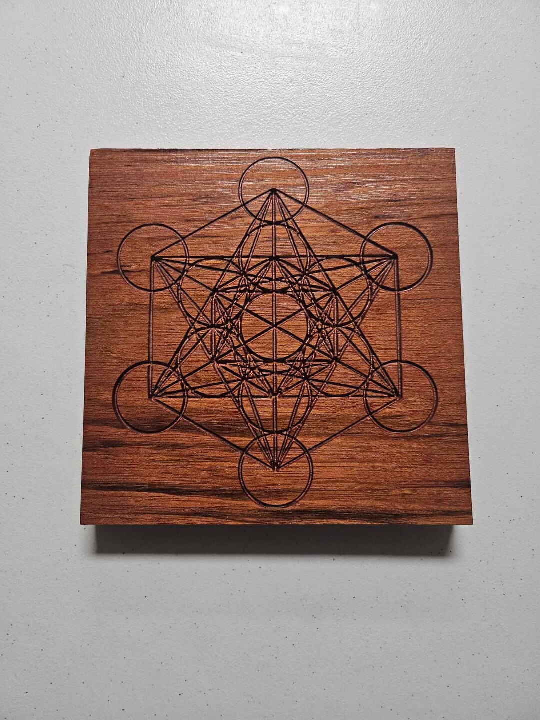 Metatron Cube Pendulum Board/crystal Grid Board - Etsy