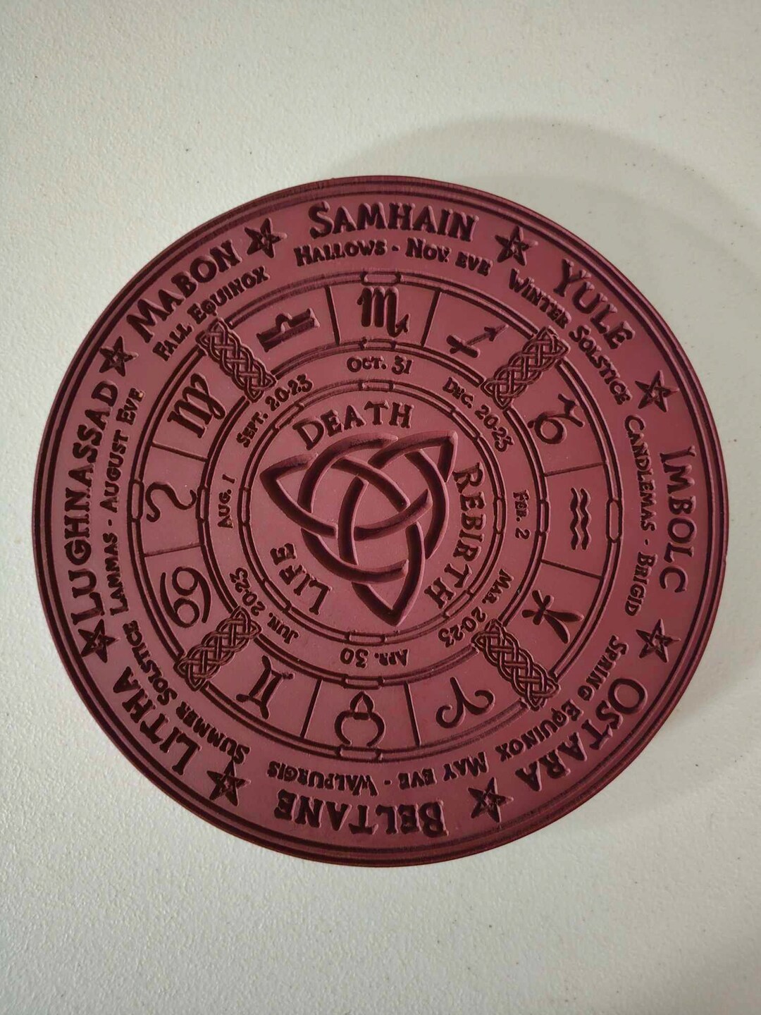 10" Wheel of the Year - Etsy