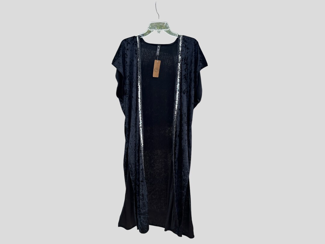 Velvet Robe “silver Sparkle” - Etsy