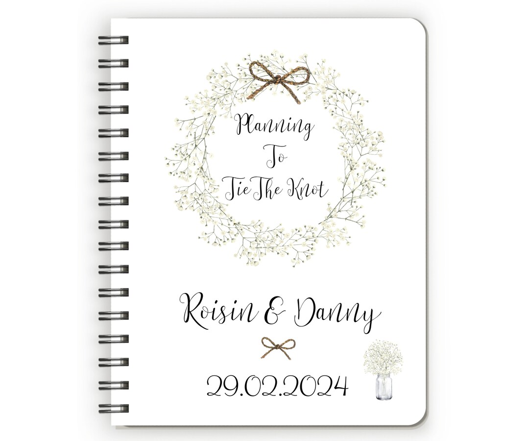 Wedding Journal, Bridal Planner, Bride to Be Gift, Engagement Gift ...