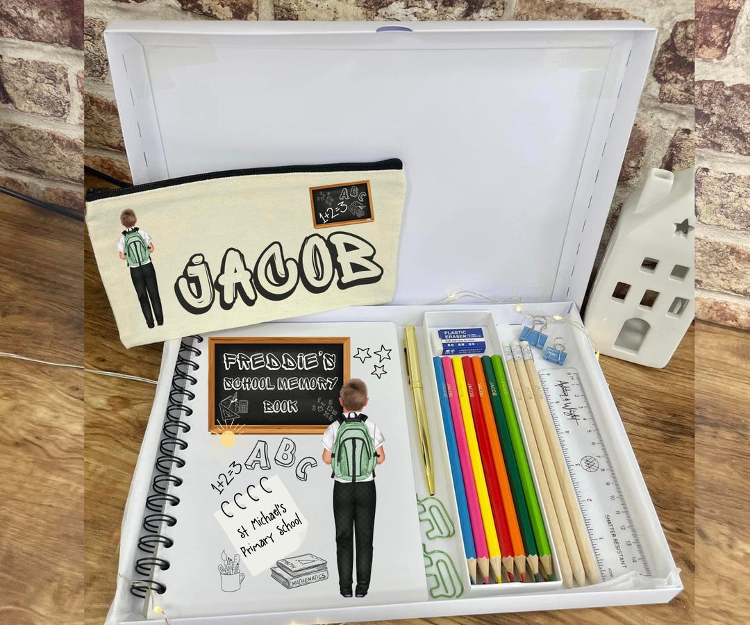 First Day of School Gift, Starting School Present, Good Luck at School ...