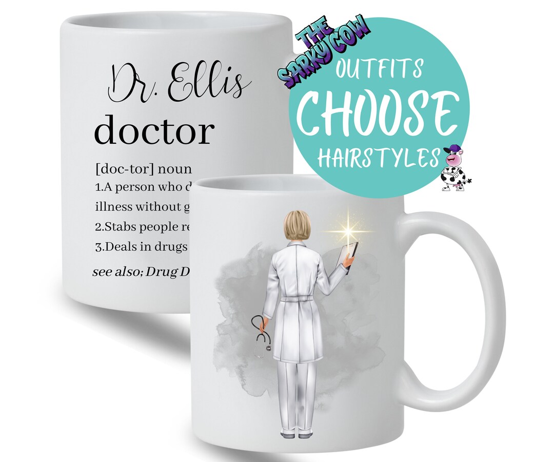 Personalised Doctor Gift for Doctor, Doctor Mug, Doctor Graduation Gift ...