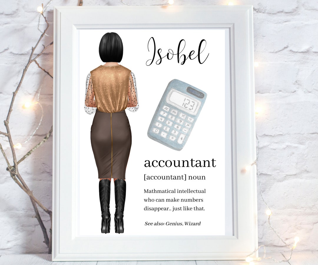 Personalised Accountant Graduation Gift, Funny Accountant Gift, Funny ...