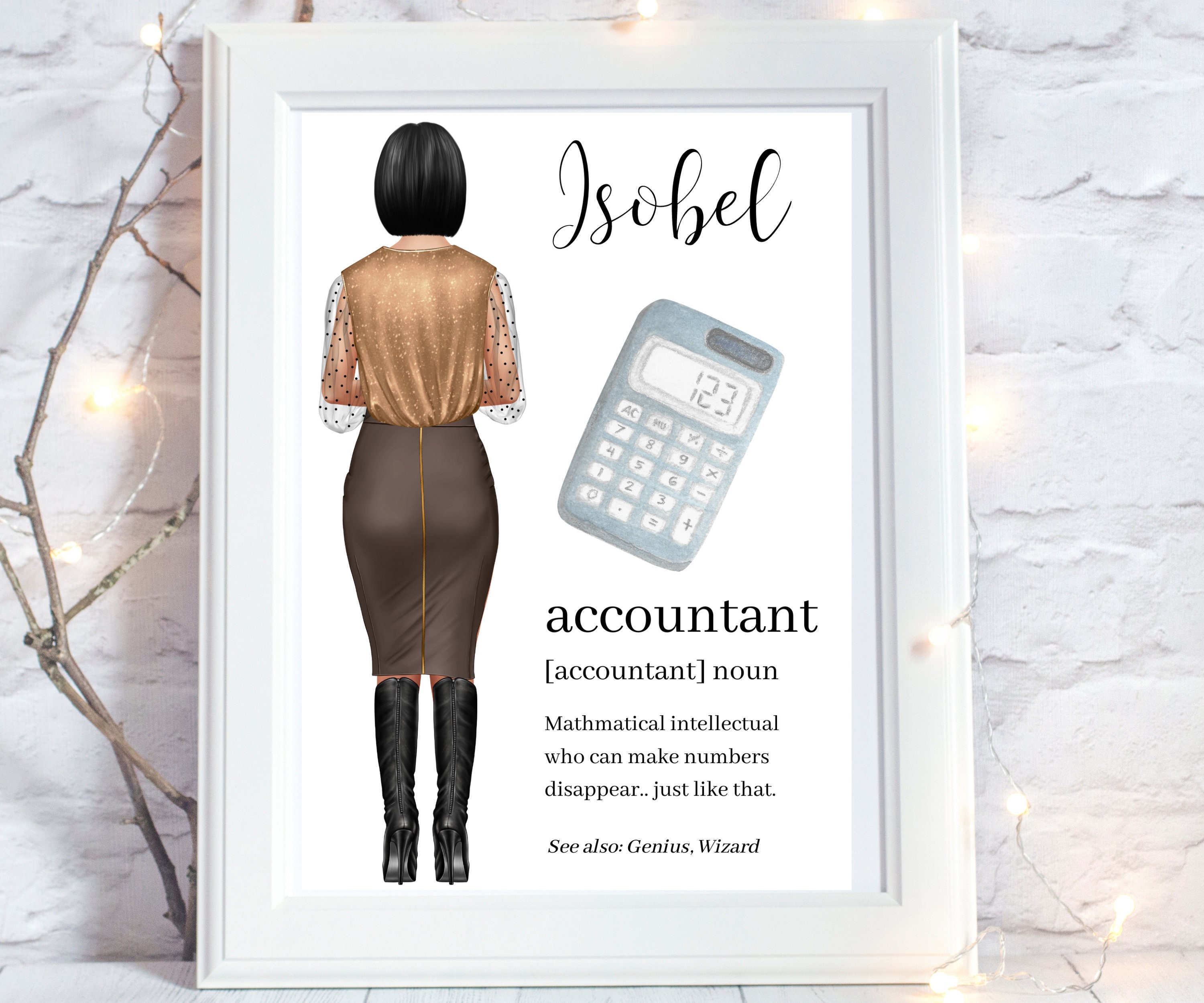 Personalised Accountant Graduation Gift Funny Accountant - Etsy