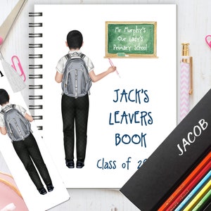School Leavers Book, Personalised Leavers Book 2021, Year 6 Leavers ...