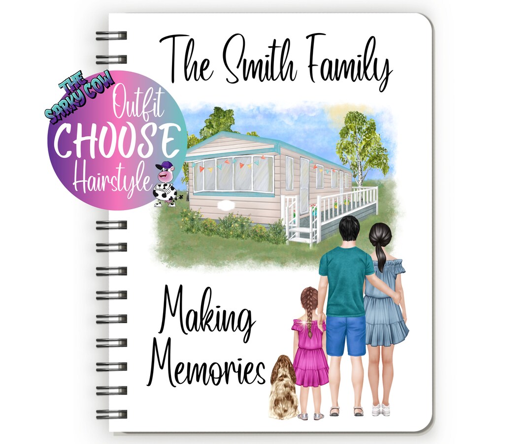 Caravan Memories, Static Caravan Gifts, Caravan Planner, Gift for ...