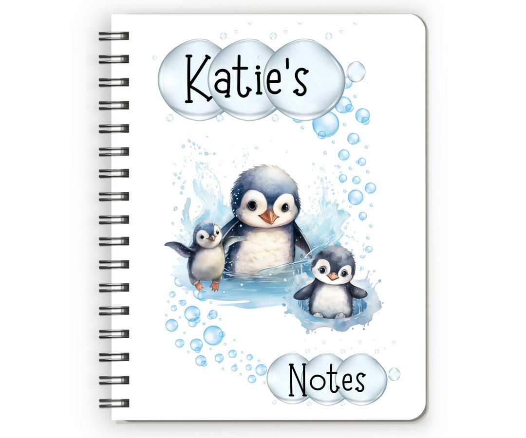 Penguin Gifts, Penguin Notebook, Penguin Journal, Penguin Themed Gifts ...