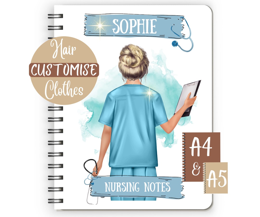 Nurse Gift, Nurse Notebook, Nurse Notes, Nurse Notepad, Nurse Journal ...