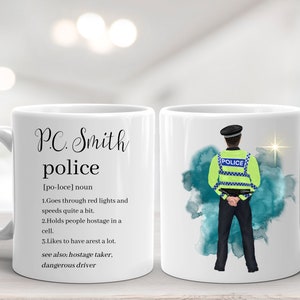 Police Mug Personalised Police Officer Gifts Police Officer - Etsy