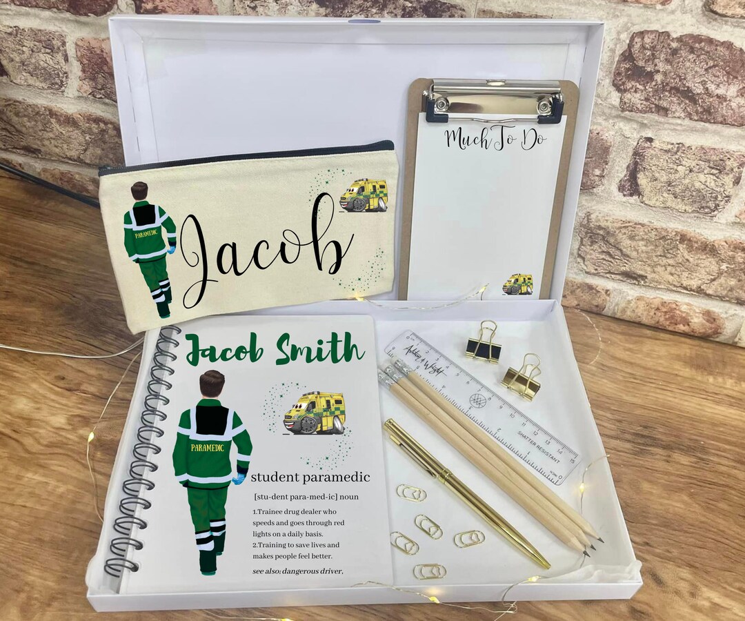 Student Paramedic Planner, Student Paramedic Gifts for Him, Starting ...