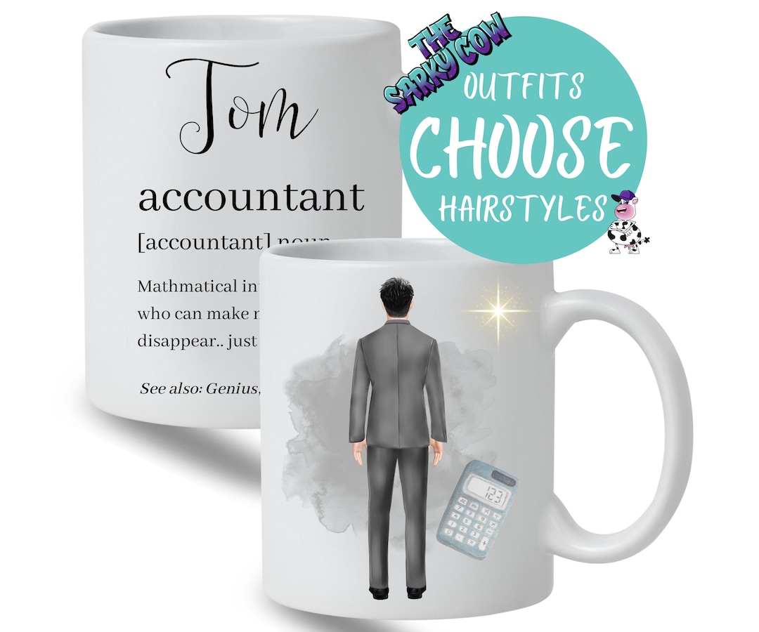 Accountant Mug, Accountant Funny Mug, Accountant Gift for Him ...