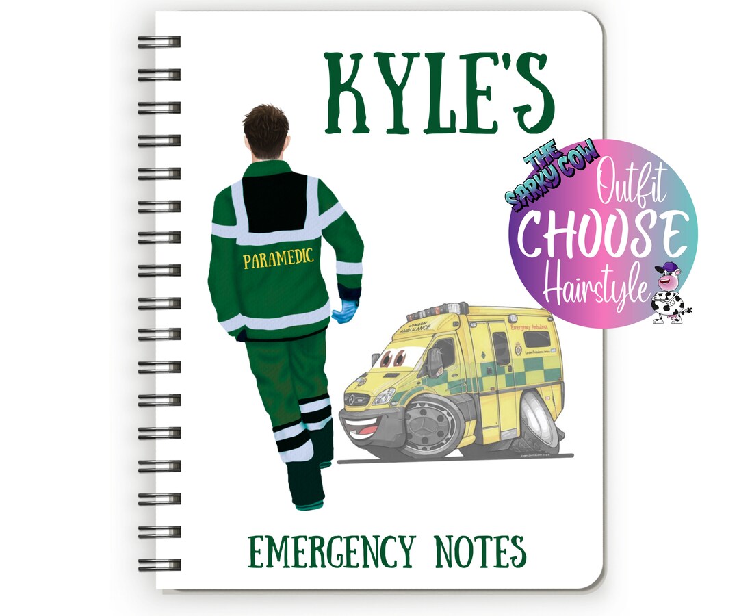 Paramedic Gifts, Paramedic Notebook, Paramedic Graduation Gift ...