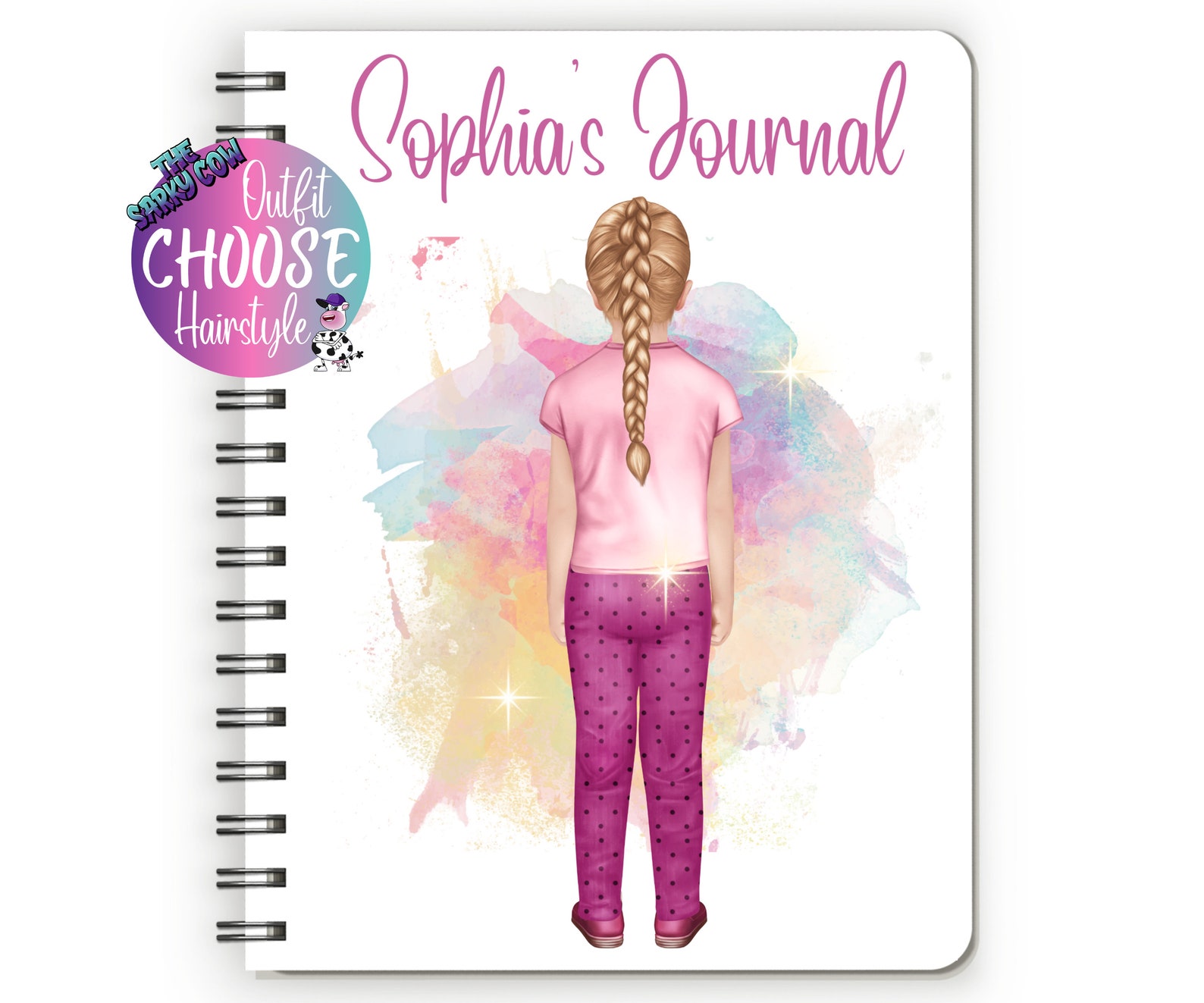 Personalised Gifts for Girls Stationery Set, Kids Planner, Personalised ...