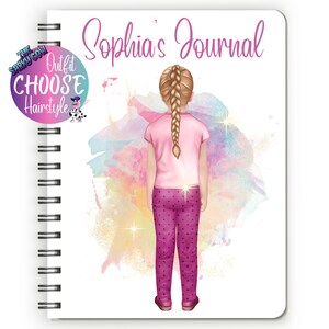 Personalised Gifts for Girls Stationery Set, Kids Planner, Personalised ...