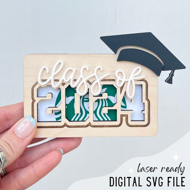 Graduation Card Svg - Etsy