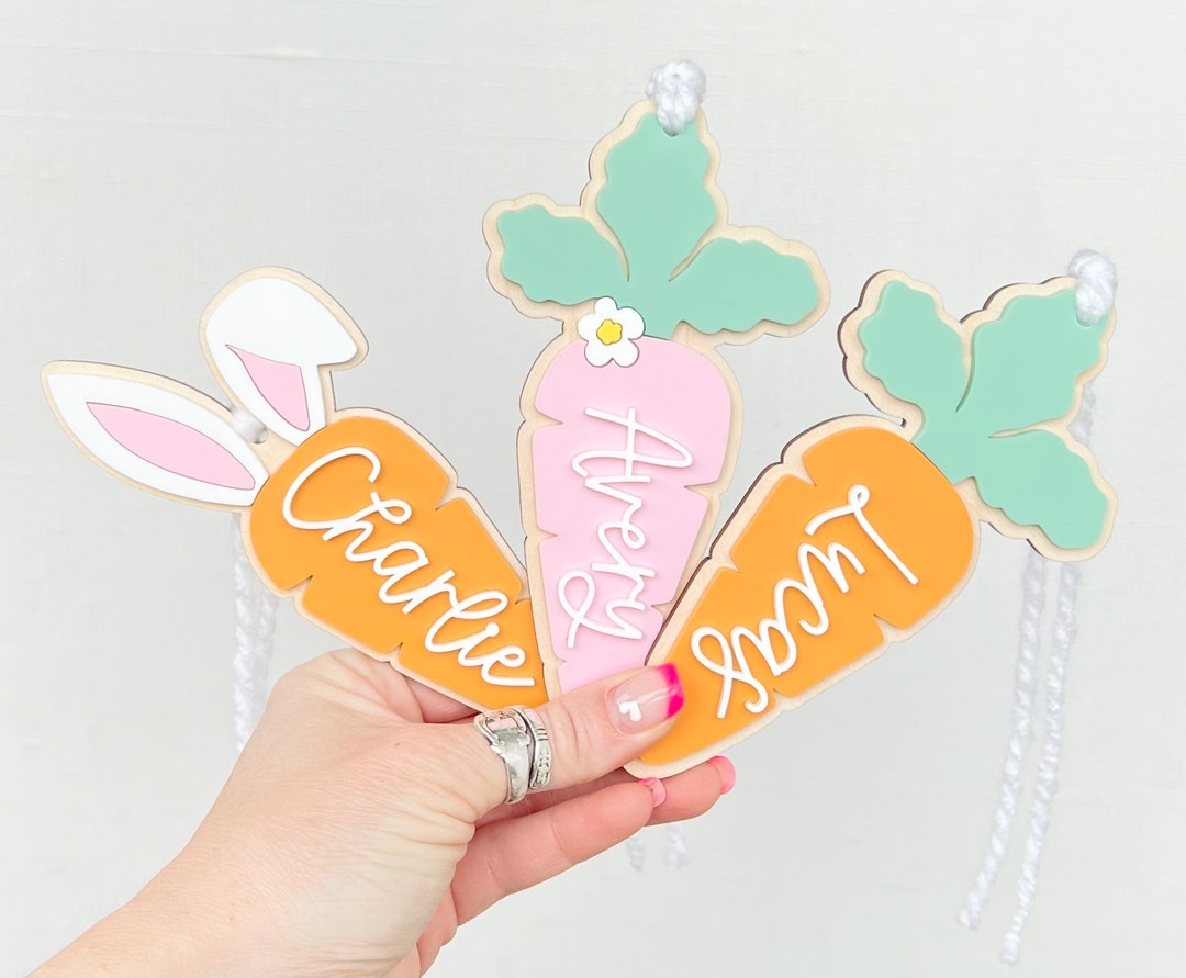 Easter Basket Tag, Easter Tag, Kids Easter, Bunny Tag, Rabbit, Bunny ...