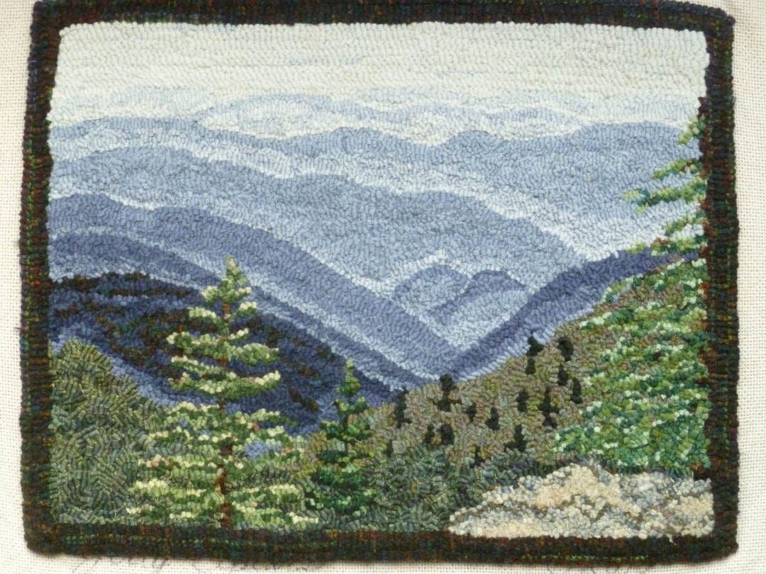 Long Range View Rug Hooking Pattern - Etsy