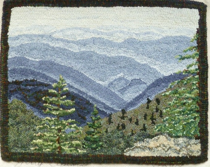 Long Range View Rug Hooking Pattern - Etsy