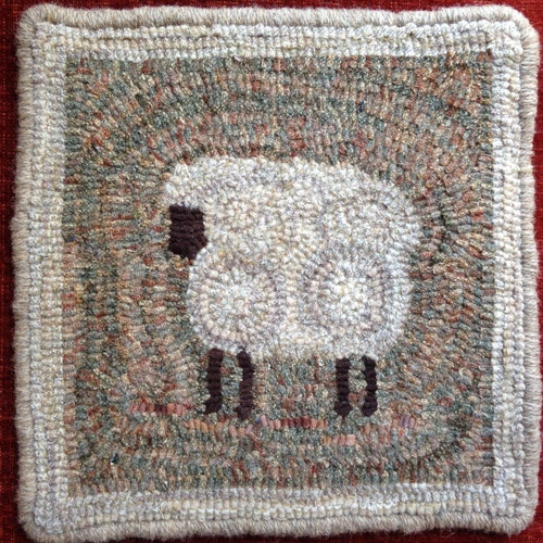 Primitive Punch Needle Baa Baa & Black Sheep Pattern - Etsy