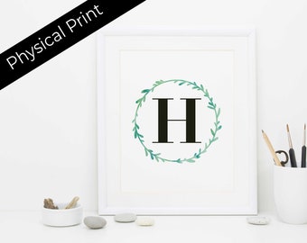 H monogram | Etsy