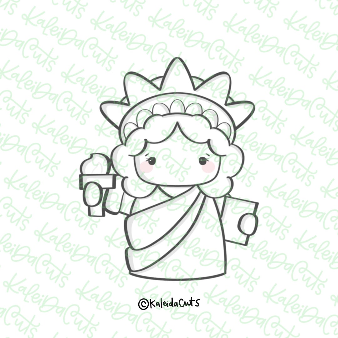 Lady Liberty Cookie Cutter - Etsy