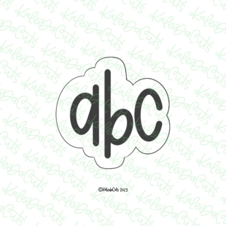 Abc Script Cookie Cutter - Etsy