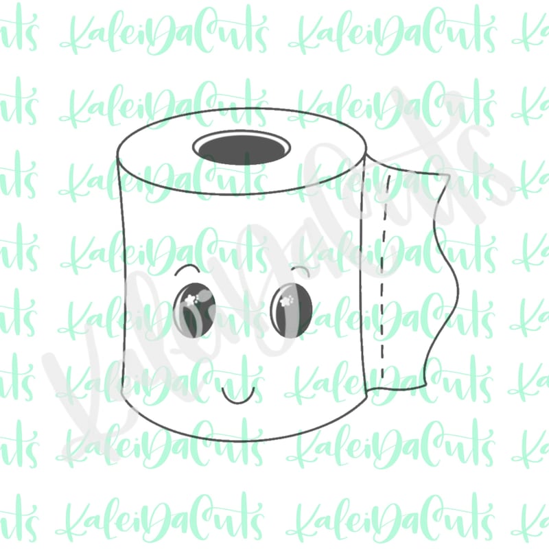 Toilet Paper Cookie Cutter - Etsy