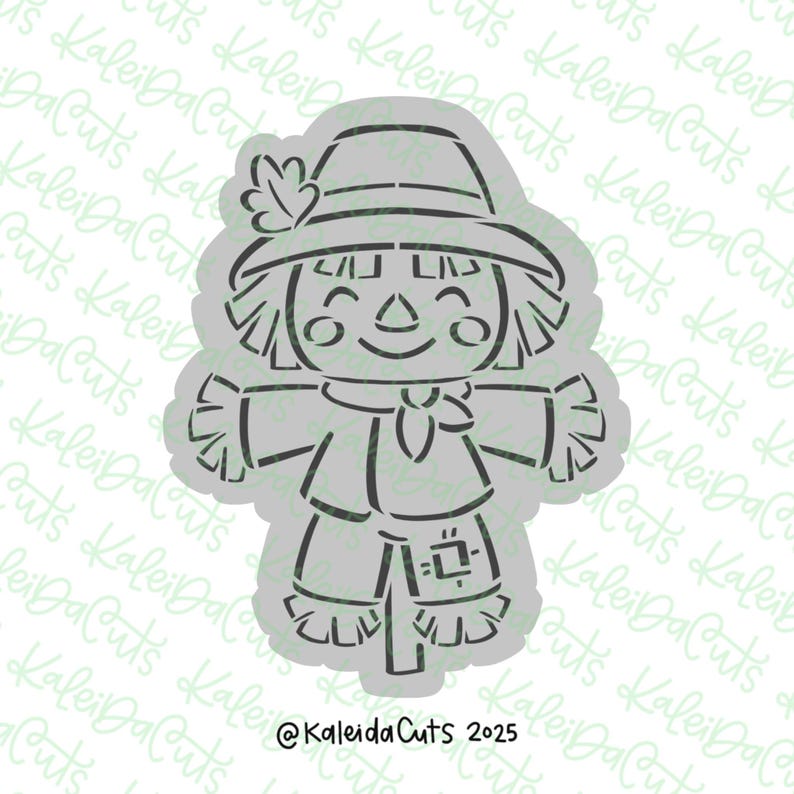 PYO Scarecrow Cookie Cutter - Etsy